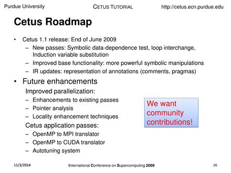 Ppt Cetus Source To Source Compiler Infrastructure For Multicores