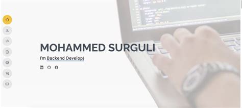 Mohammed Surguli On Linkedin Portfolio Softwaredevelopment Tech