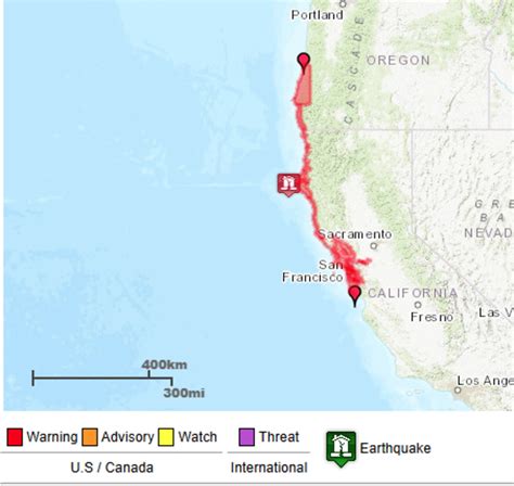 Earthquakes Today California 58 Magnitude Earthquake Strikes