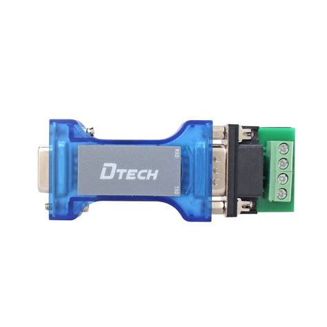 Buy DTECH Industrial Grade Port Powered RS232 To RS485 Converter Adapter Optical Isolation