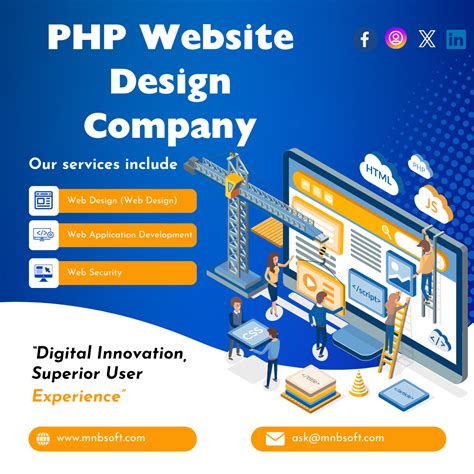custom php website design company mnbsoft medium