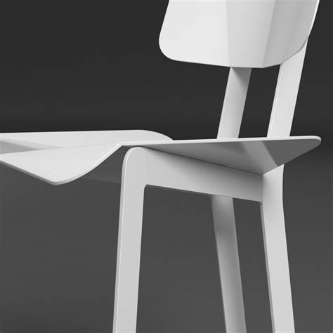 종이접기 의자 3d 모델 49 Max Obj Fbx Free3d