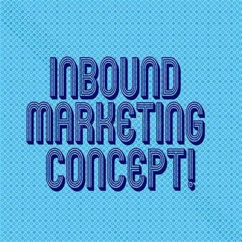 Handwriting Text Writing Inbound Marketing Concept Concept Meaning Strategy That Focuses On