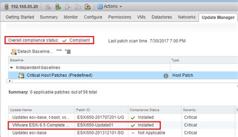 Upgrade To Vmware Esxi 6 5 Update 1 Using Vum Virtualization Howto