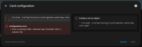 Will Sections View Dashboard Support Include Statements Frontend Home Assistant Community