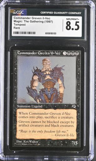 Commander Greven Il Vec Tempest Cgc 85 Nostalgium