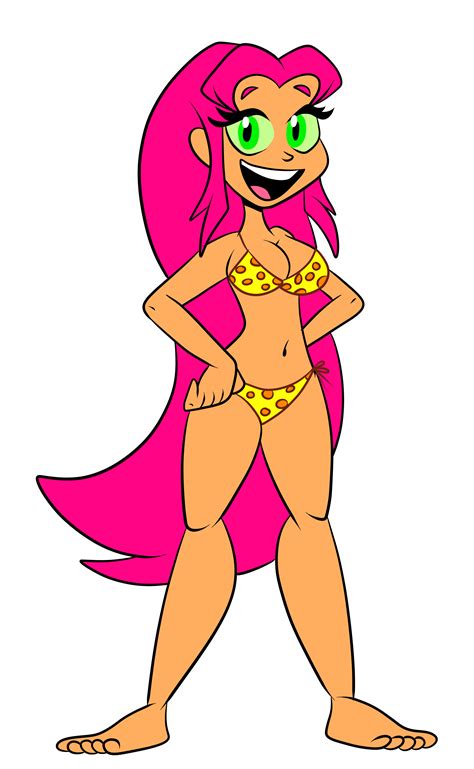 Polka Dotkini Starfire By Sb99stuff On Deviantart