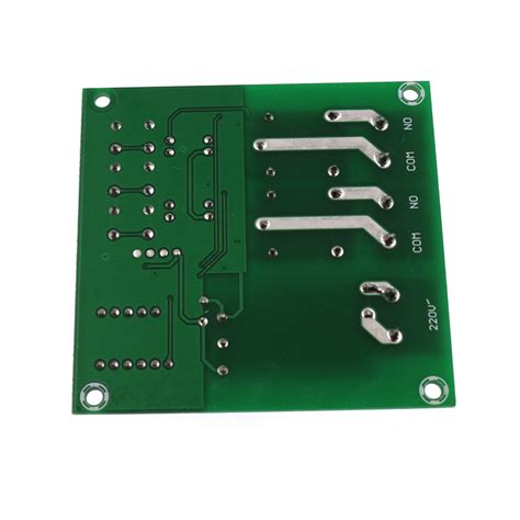 V Dual Relay Control Board Delay Switch Module Two Outputs Programming Alexnld Com