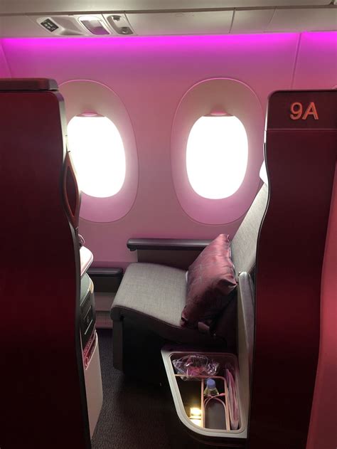 Qatar Airways Business Class Cabin