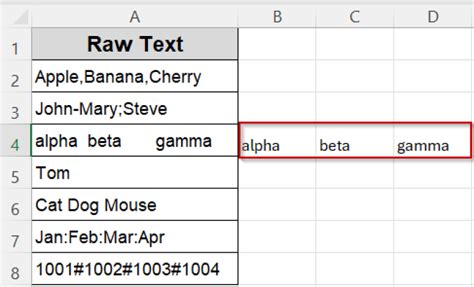 How To Split A String Into An Array In Excel Vba 4 Examples Excel Insider