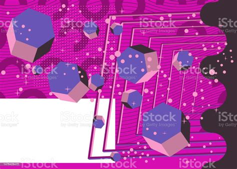 빈티지 퍼플 기하학적 그래픽 모양 템플릿입니다 최소한의 추상 기하학적 파스텔 컬러 포스터 배너 디자인 레트로 요소 테마 커버 0명에 대한 스톡 벡터 아트 및 기타 이미지