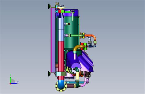活塞式往复式压缩机 Step 模型图纸下载 懒石网