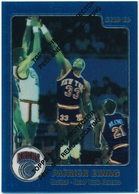 Yahoo オークション Patrick Ewing Nba 1996 Topps Star 1986 Rc Roo