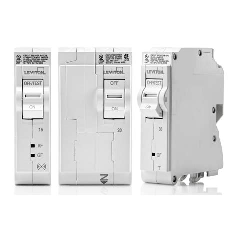 Leviton Circuit Breakers Hydraulic Standard 2 Pole 100a