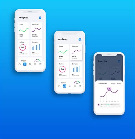 Mobile Dashboard Ui Kit On Behance