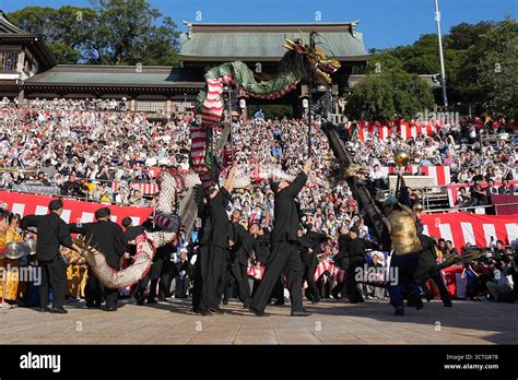 Nagasakis Traditional Autumn Festival Nagasaki Kunchi Begins At