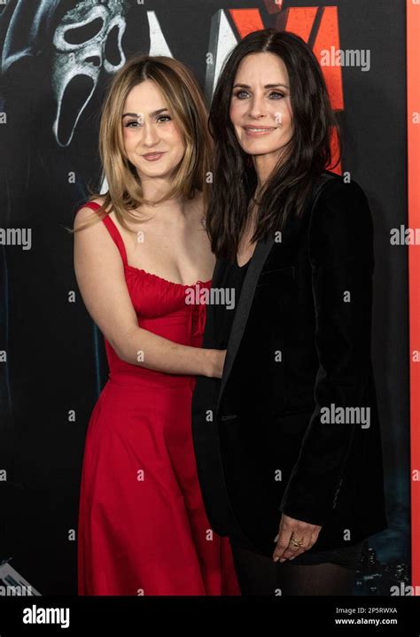 Coco Arquette And Courteney Cox Attend The World Premiere Of Scream Vi