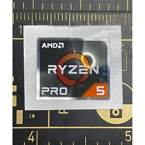 Jual Sticker Stiker Logo Amd Ryzen Pro Ori Shopee Indonesia