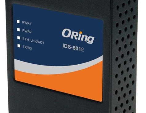 Oring Ids 5012 Industrial 1 Port Rs232 422 485 To 2 Port 10 100tx Device Server