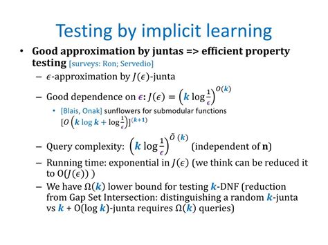 Ppt Learning And Testing Submodular Functions Powerpoint Presentation