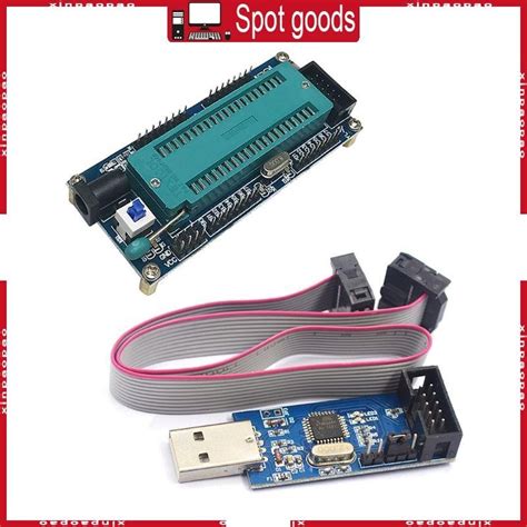 Xi Atmega32 Development Board Usb Isp Usbasp Programmer Isp Attiny 51