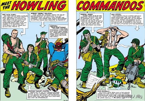 Marvel Howling Commandos Special Forces Famous In World War Ii Imedia