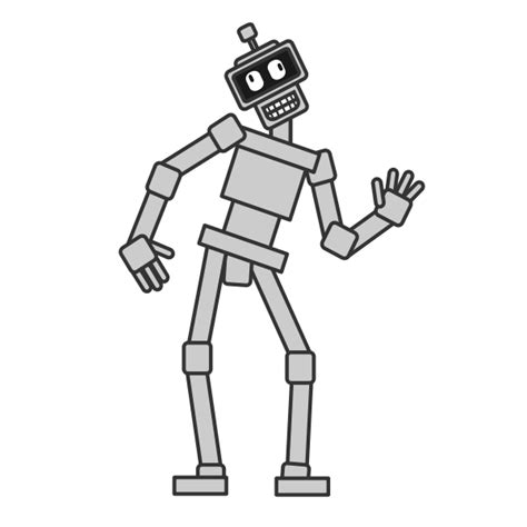 Rectangular Robot Free Svg