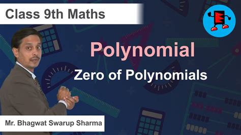 CBSE Class Maths Polynomials Zero Of Polynomials Extraminds YouTube