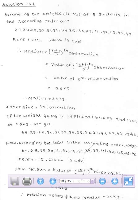 RD Sharma Class Solutions Chapter Data Handling II Exercise Q Learn CBSE