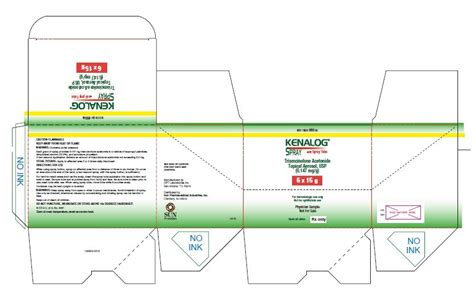 Kenalog Spray Package Insert Prescribing Information