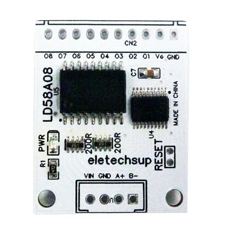 8ch Rs485 Modbus Rtu Dopwm Output Multifunction Mos Driver Board For