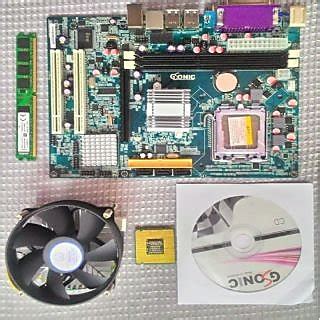 Buy G Motherboard Intel Chipset Gb Ddr Ram Core Duo Ghz Processor Combo Online