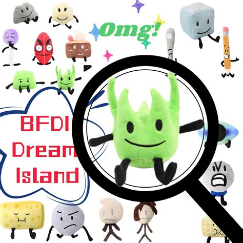Bfdi Plushies Bfdi Plush Bfdi Dream Island Plushies Toy Anime Plush Stuffed Pillow Game
