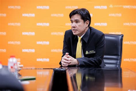 มหาวิทยาลัยเทคโนโลยีพระจอมเกล้าพระนครเหนือ อธิการบดี มจพ ให้สัมภาษณ์หนังสือพิมพ์มติชน ประเด็น