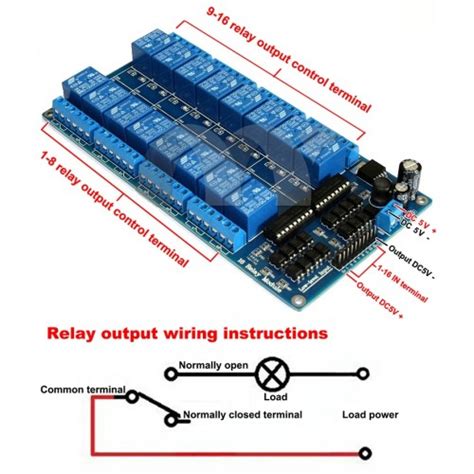Modulo Rele 16canales Relay Modulo Rele 16canales Relay