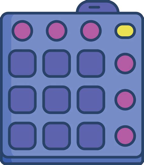 Music Launchpad Linear Color Illustration 47031612 Vector Art At Vecteezy