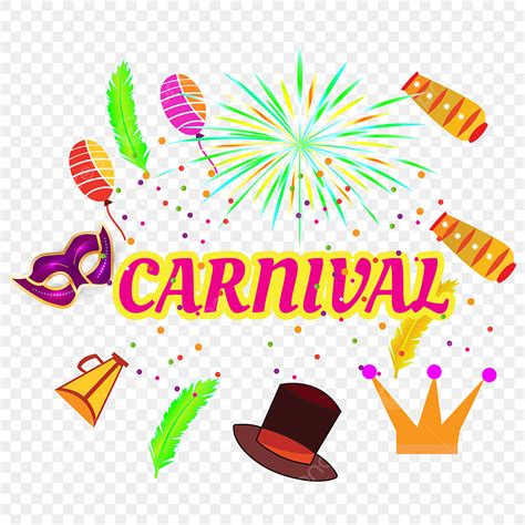 마스크 풍선 모자 깃털과 화려한 카니발 디자인 Png 이미지 카니발 색종이 조각 카니발 배경 Png 일러스트 및 벡터 에 대한 무료 다운로드 Pngtree