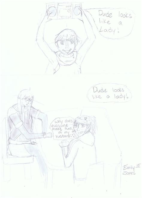 Dude Looks Like A Lady By E The Zombie On Deviantart