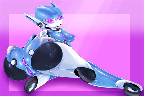 Rule 34 Ass Breasts Female Handles Handles On Hips Pink Eyes