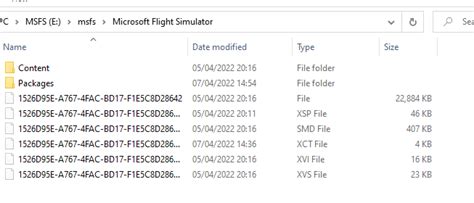 Community Folder Changed Hardware Peripherals Microsoft Flight