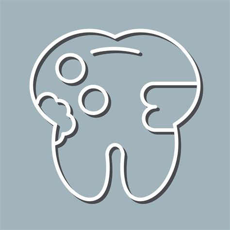 Caries Vector Icon 20241267 Vector Art At Vecteezy