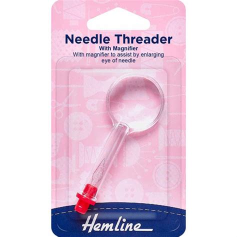 Needle Threader With Magnifier Fabulous Fabrics