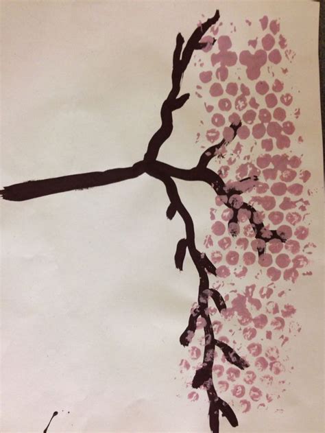 Bubble Wrap Print Chinese New Year Cherry Blossom Tree Plum Blossom Art Ideas Bubble Wrap
