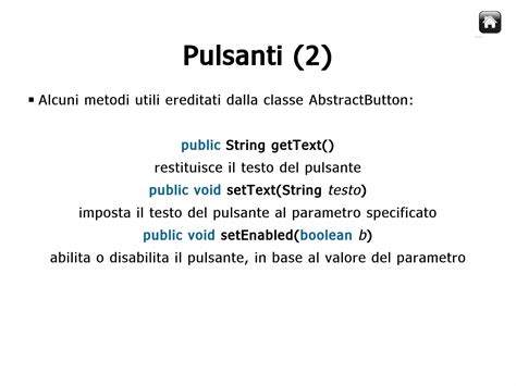 Java Swing Creare Gui Ppt