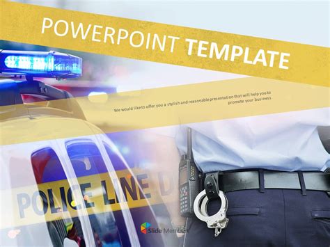 Police Powerpoint Template