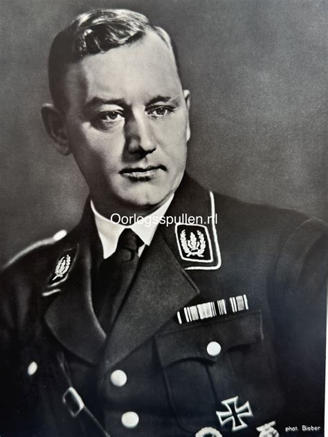 Original Wwii German Sa Portrait Photograph Of Victor Lutze