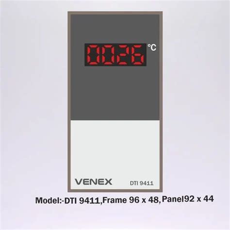 Pid Venex Digital Temperature Indicator Model Name Number Dti 9611 At