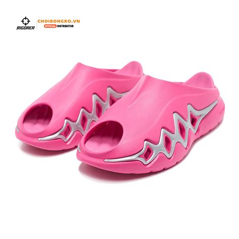 Dép Hồi Phục Cơ Rigorer Shark 3 Slides Pinksliver Chính Hãng