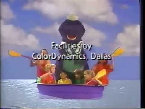 Barney A Day At The Beach Credits Sesame Street Elmo Saves