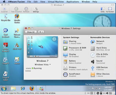 How To Run Windows 7 On Os X Lion With Vmware Fusion
